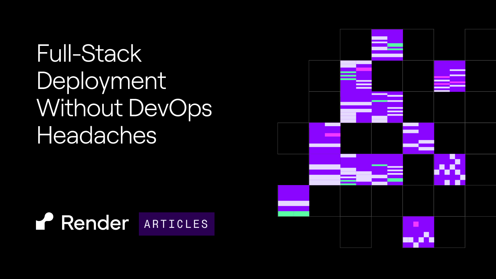 Full-Stack Deployment Without DevOps Headaches | Render