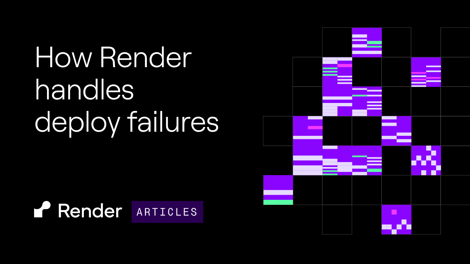 How Render handles deploy failures | zero-downtime deploys and rollbacks