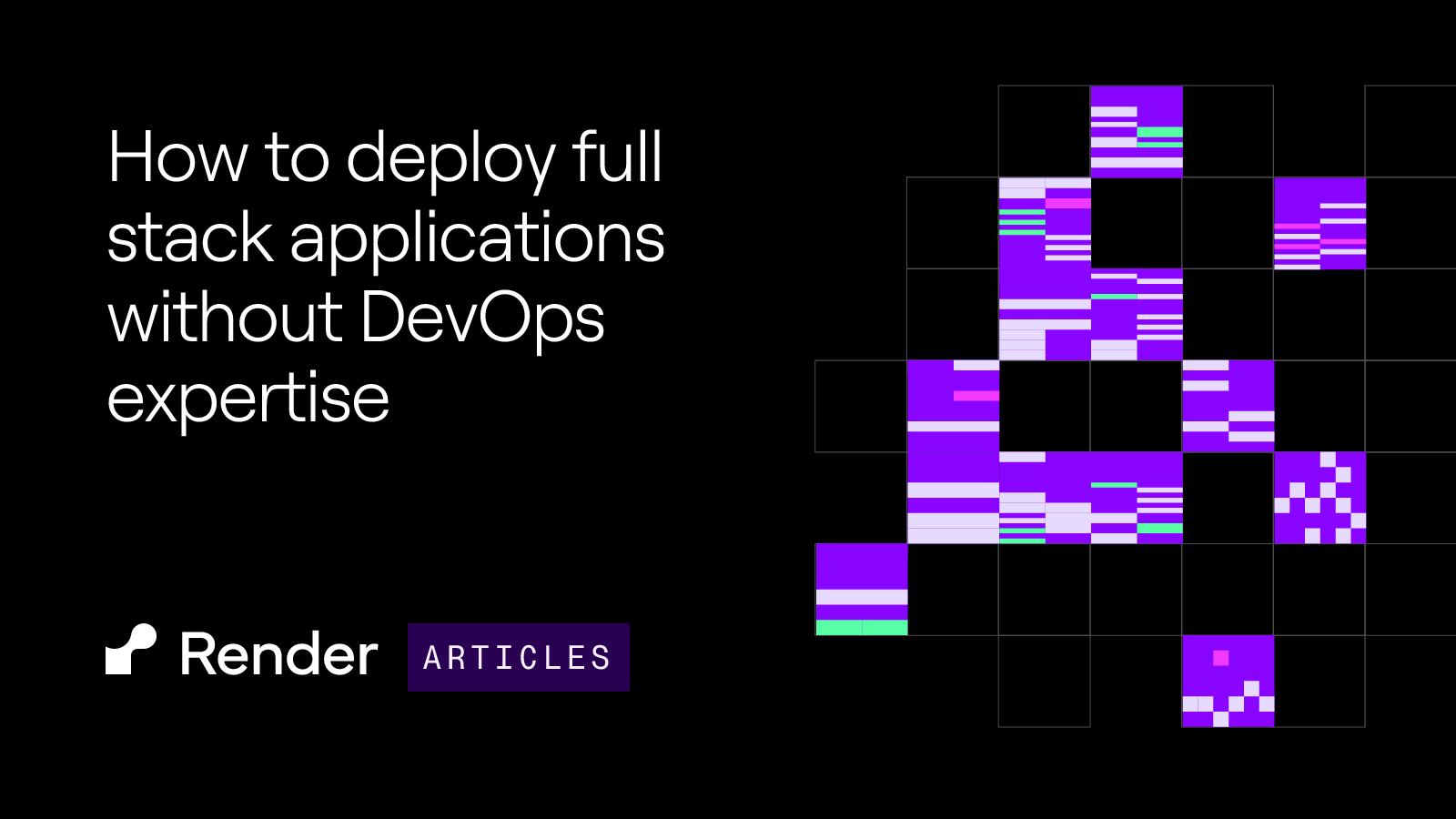How to deploy full stack applications without DevOps expertise | Render