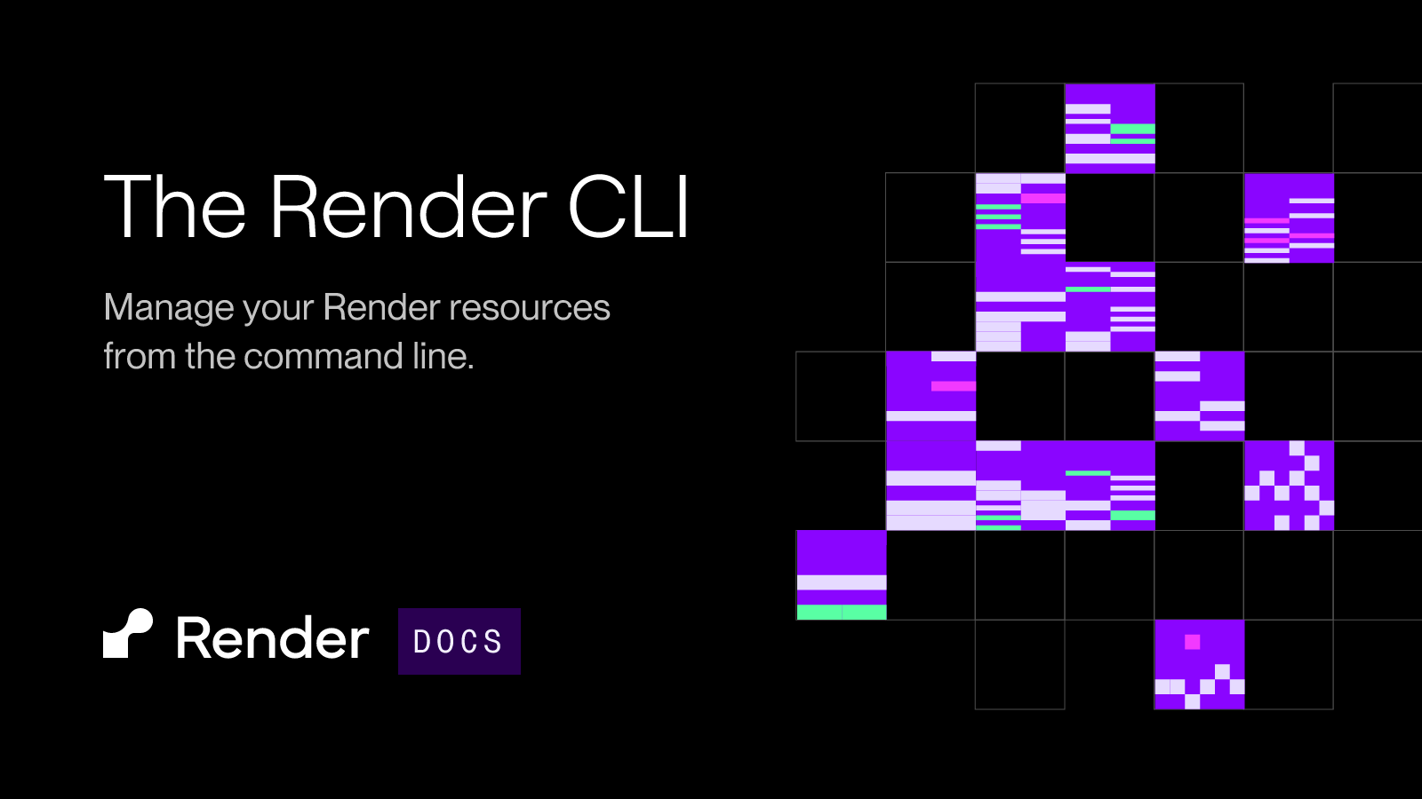 The Render CLI – Render Docs