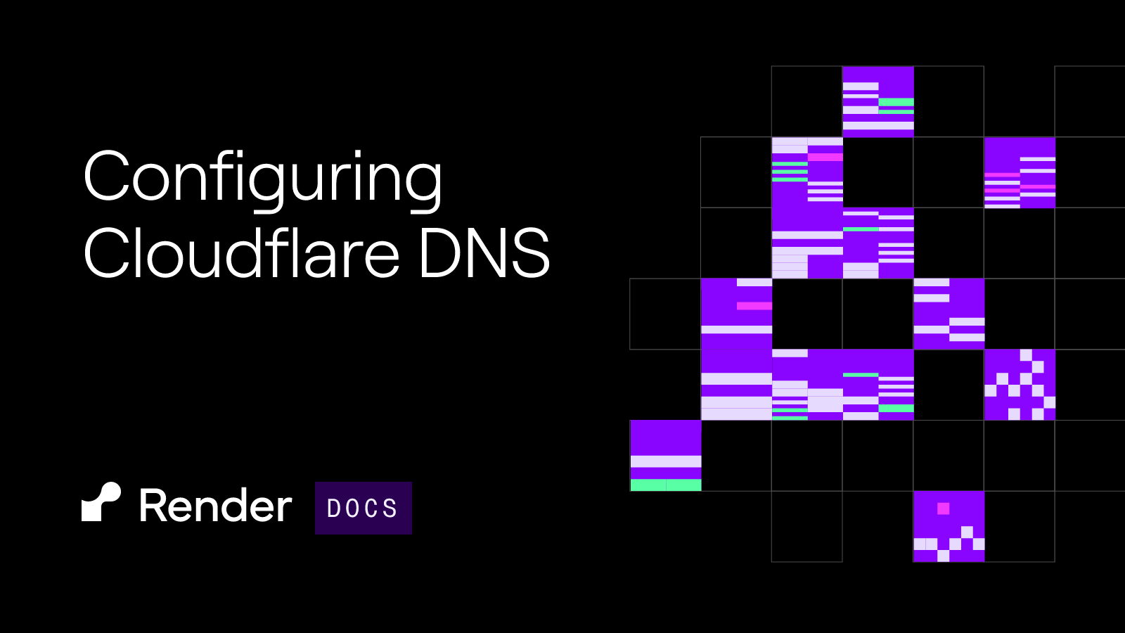 Configuring Cloudflare DNS – Render Docs