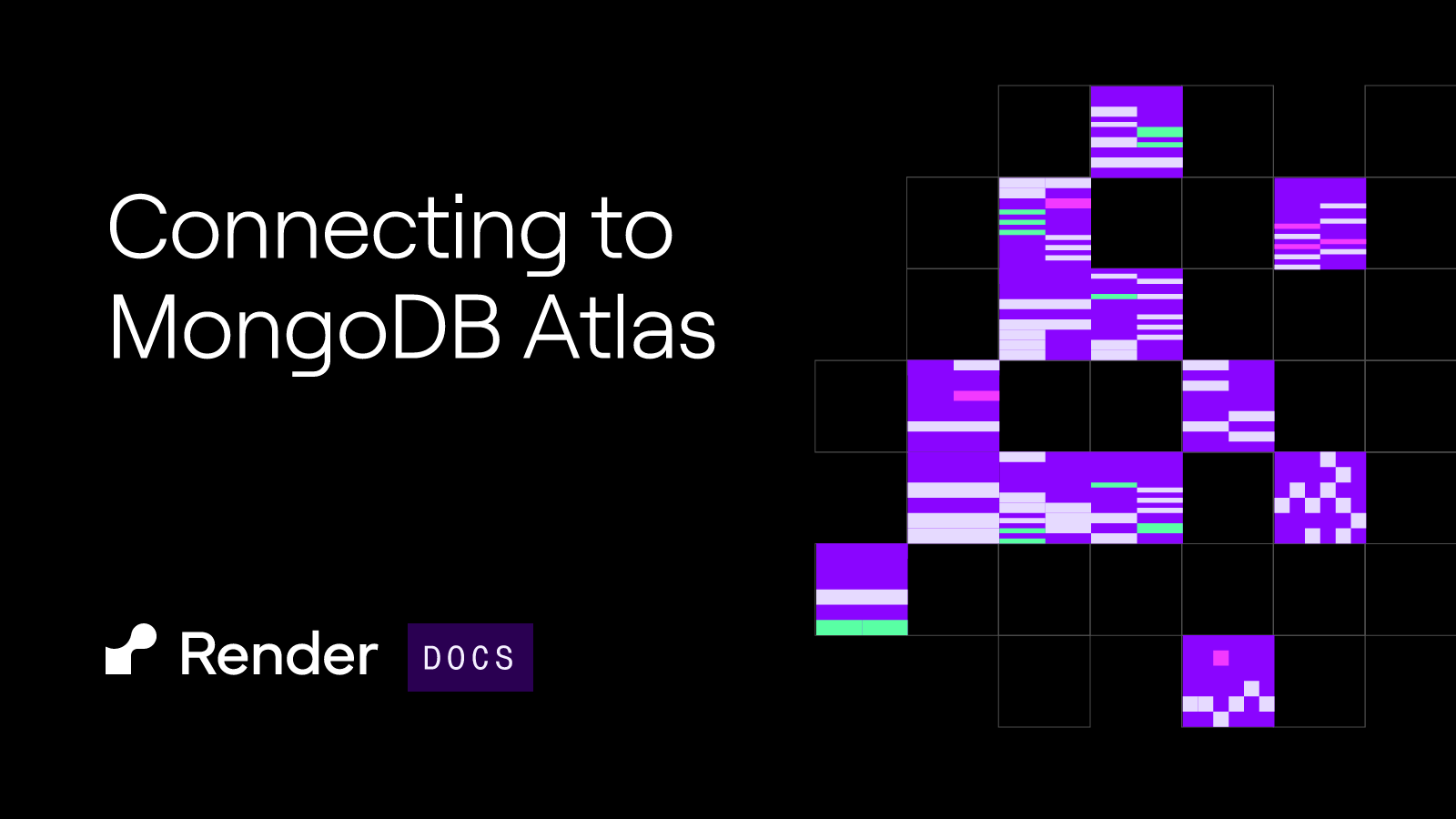 Connecting to MongoDB Atlas – Render Docs Connecting to MongoDB Atlas – Render Docs