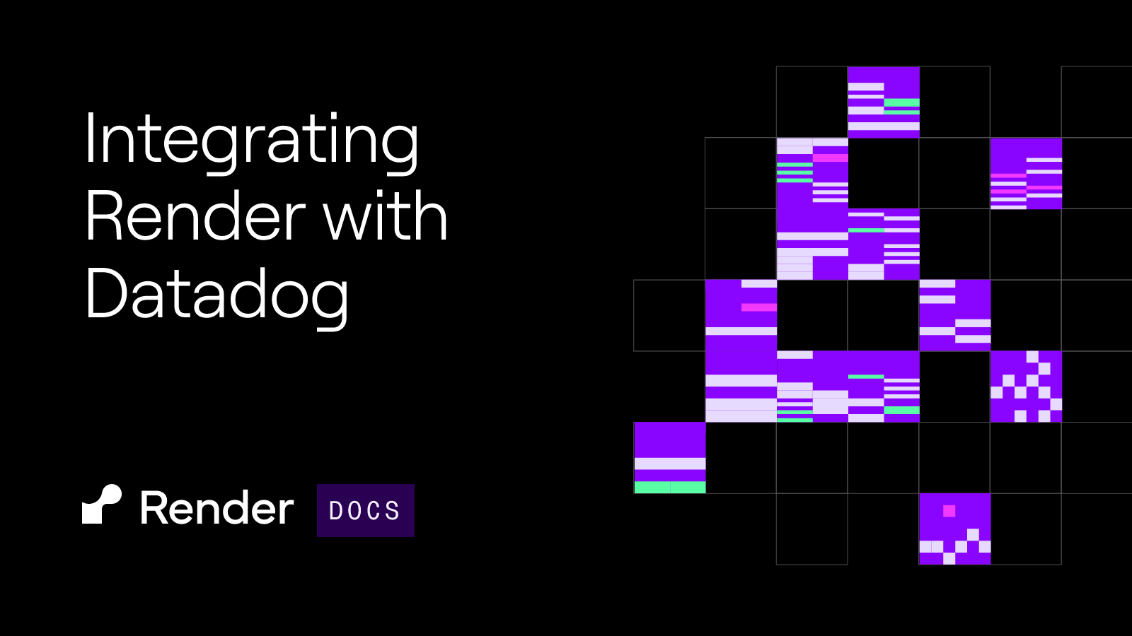 Integrating Render with Datadog – Render Docs