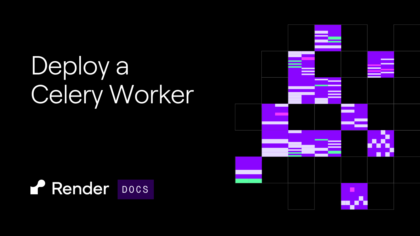 Deploy a Celery Worker – Render Docs