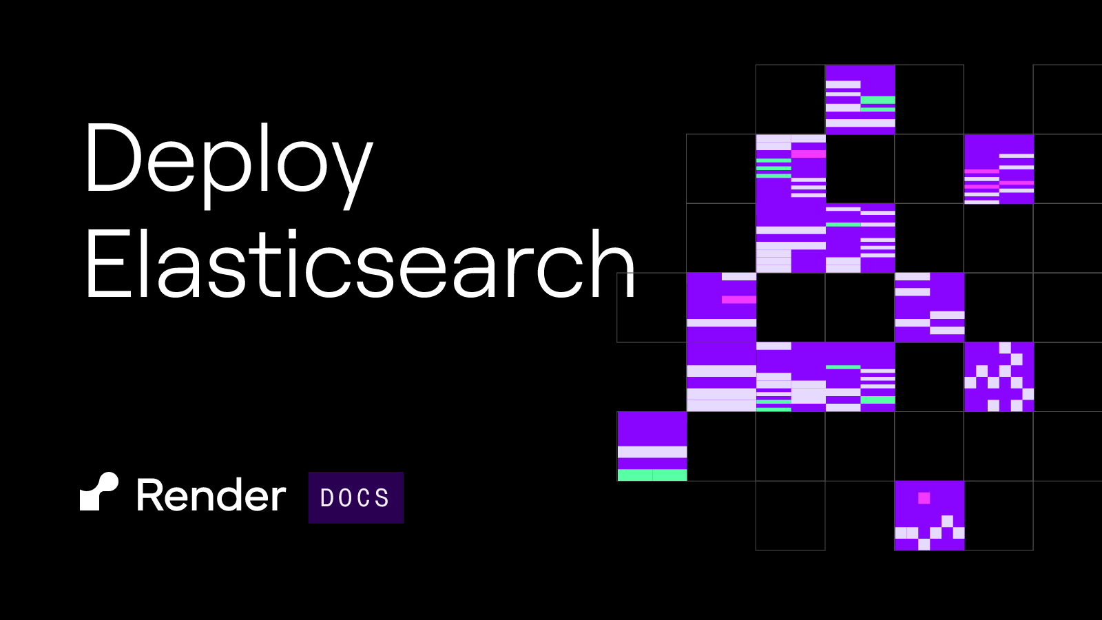 Deploy Elasticsearch – Render Docs