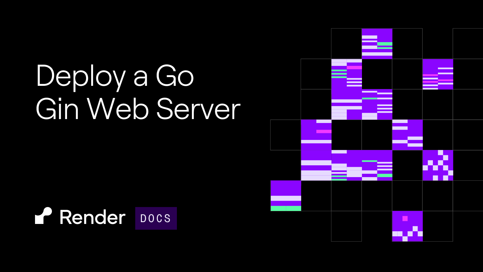 Deploy a Go Gin Web Server – Render Docs