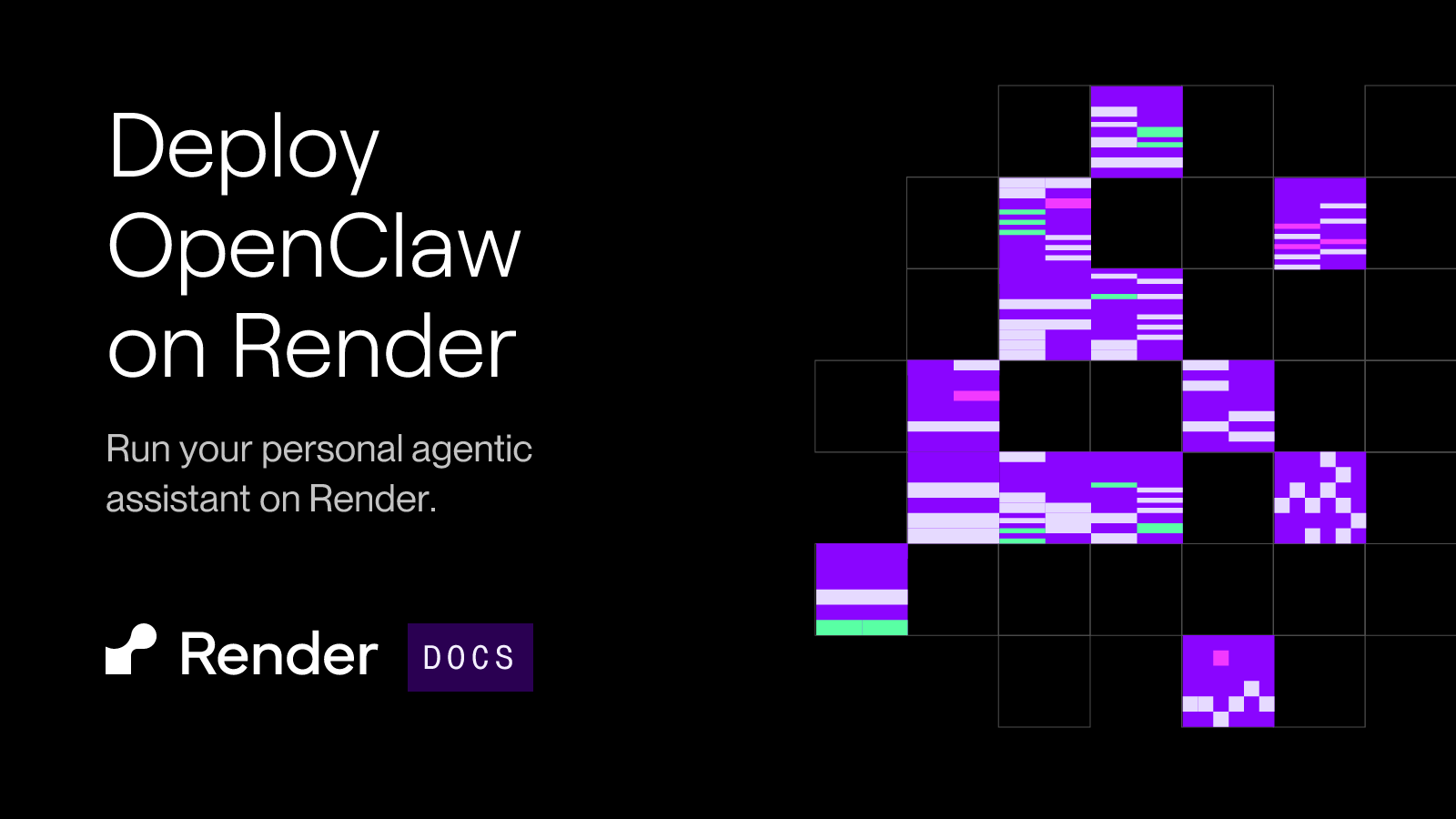 Deploy OpenClaw on Render – Render Docs