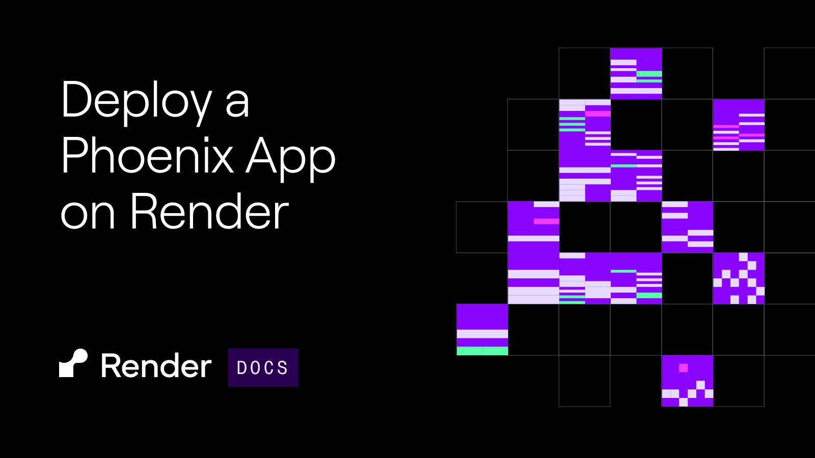 Deploy a Phoenix App on Render – Render Docs
