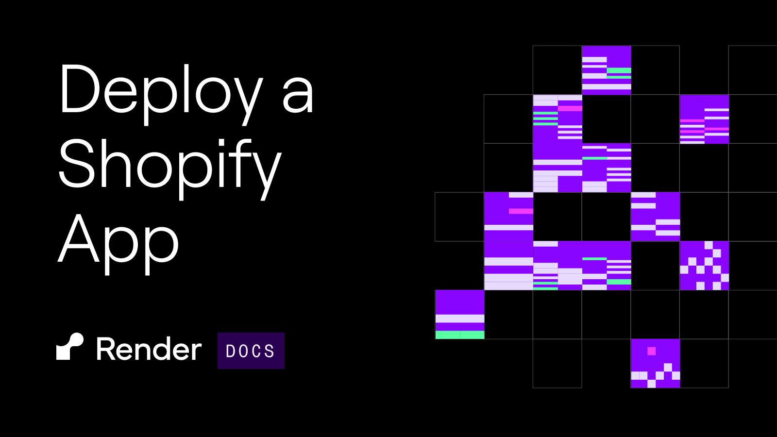 Deploy a Shopify App – Render Docs Deploy a Shopify App – Render Docs