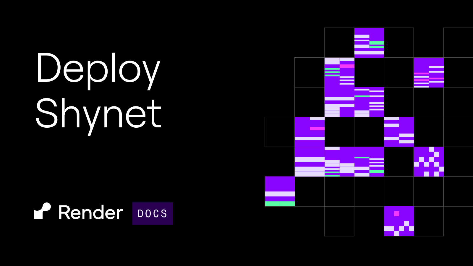 Deploy Shynet – Render Docs