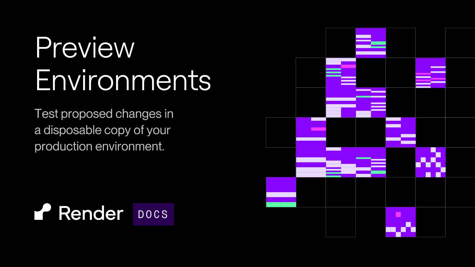 Preview Environments – Render Docs