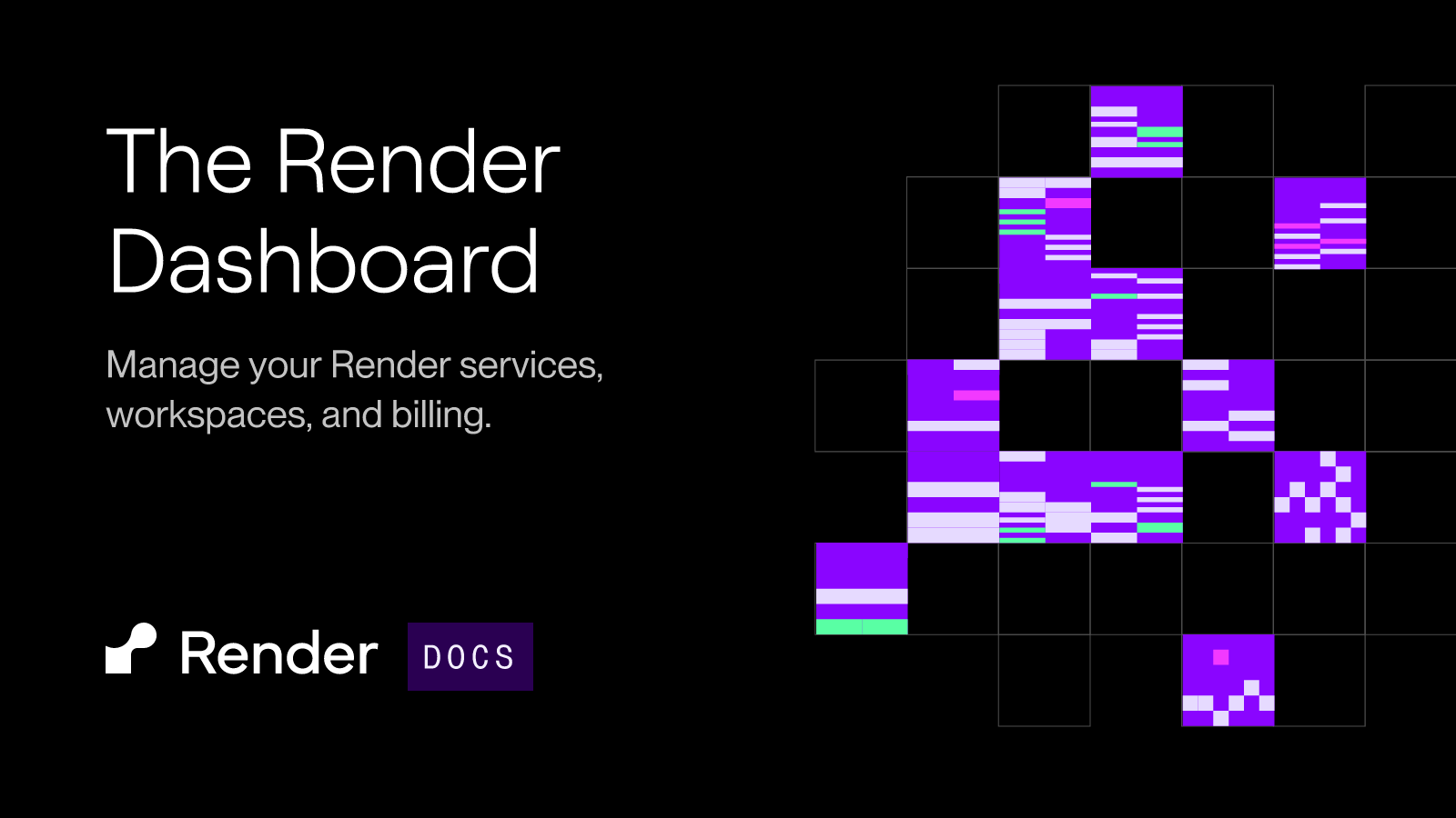 The Render Dashboard – Render Docs The Render Dashboard – Render Docs