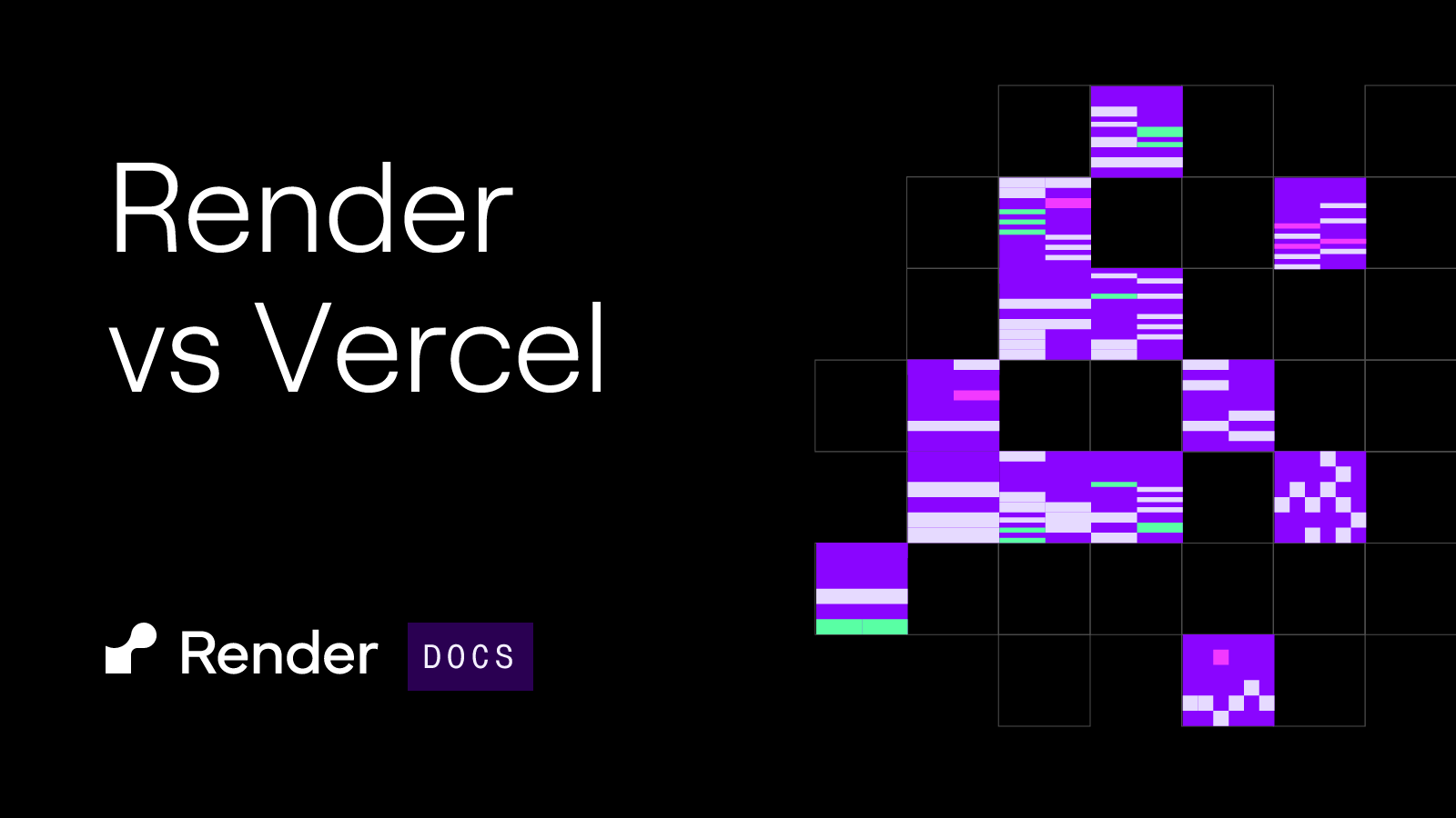 Render vs Vercel – Render Docs Render vs Vercel – Render Docs