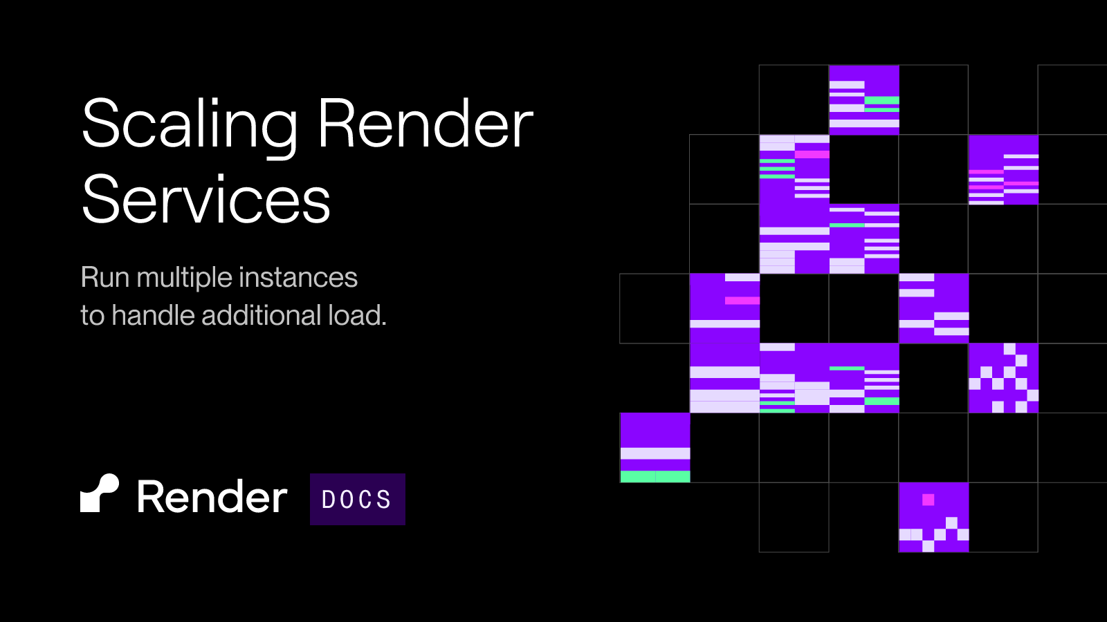 Scaling Render Services – Render Docs
