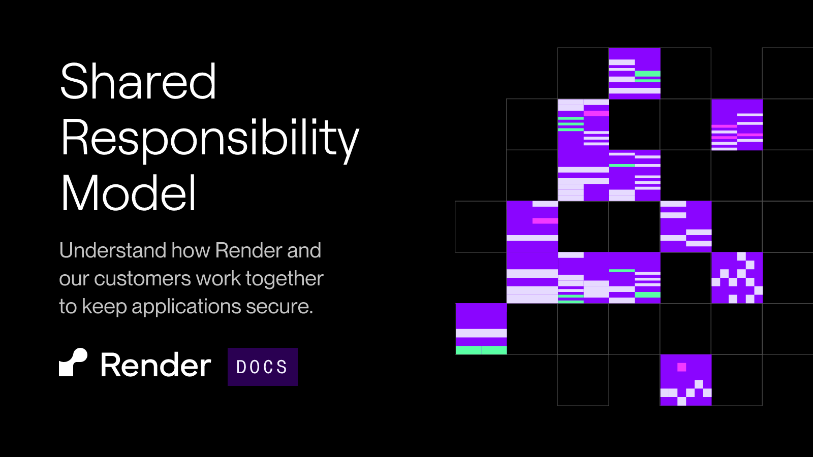 Shared Responsibility Model – Render Docs