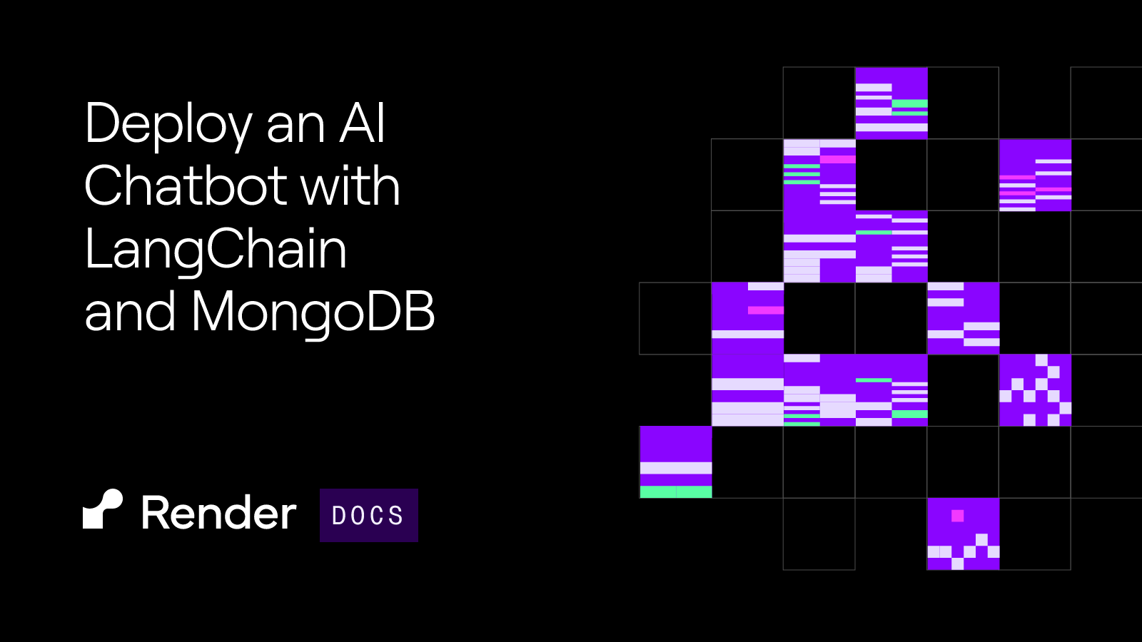Deploy an AI Chatbot with LangChain and MongoDB – Render Docs