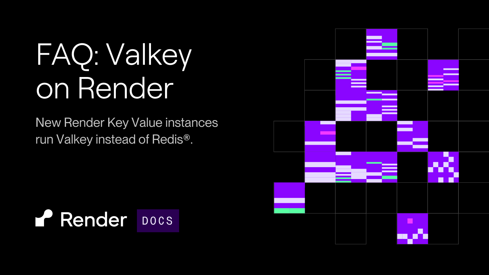 FAQ: Valkey on Render – Render Docs