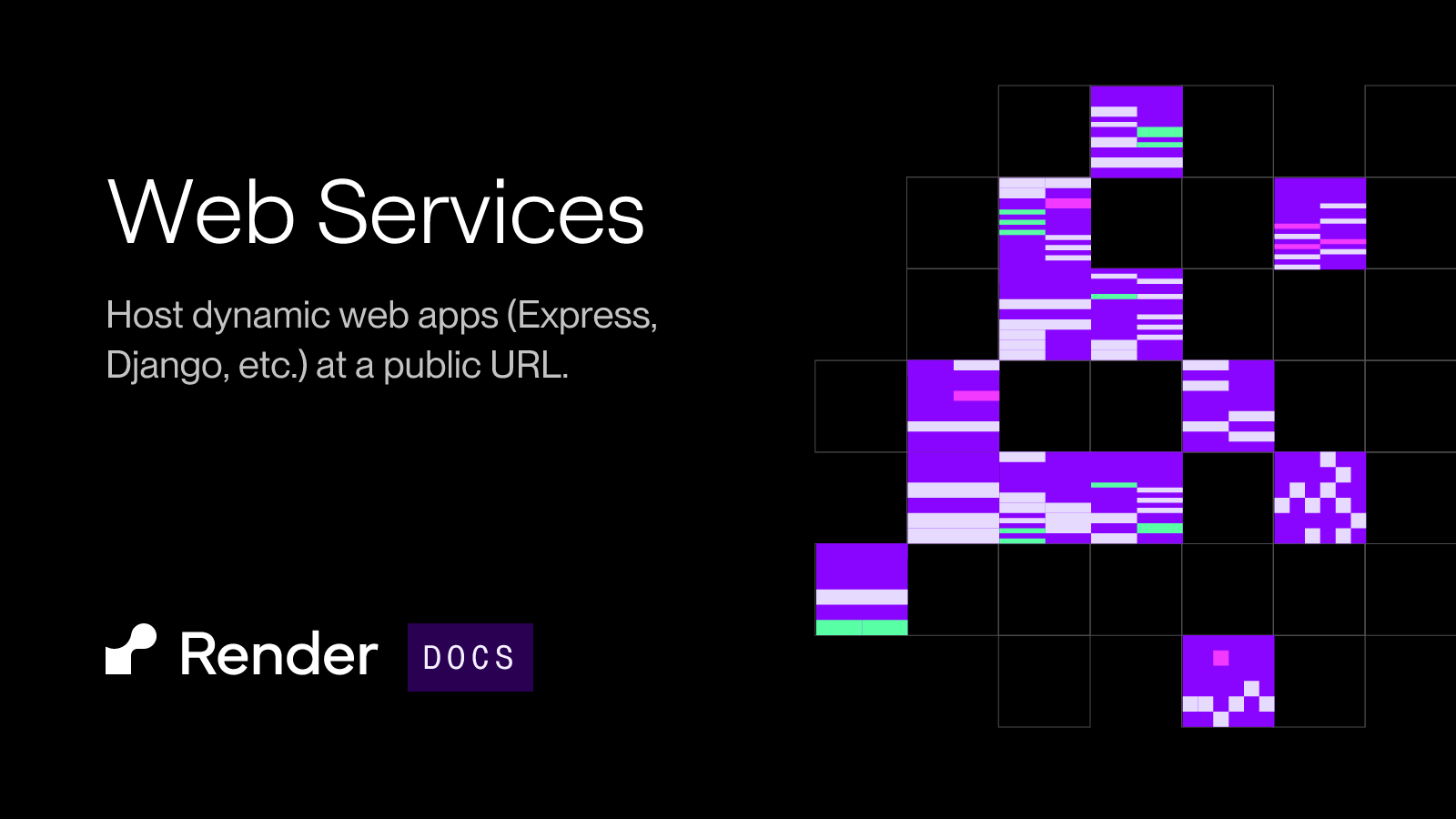 Web Services – Render Docs