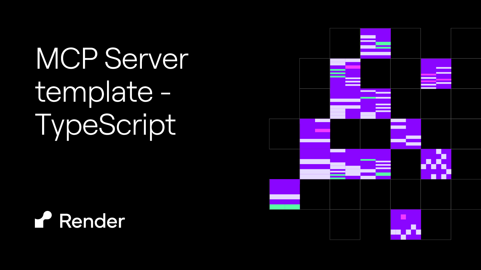 MCP Server template - TypeScript | Render
